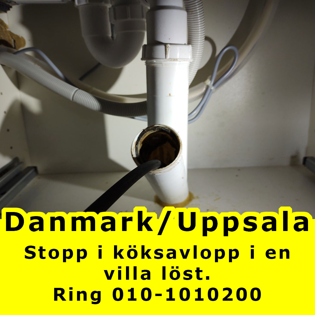 Vi löser stopp i köksavlopp i Danmark - Uppsala ...